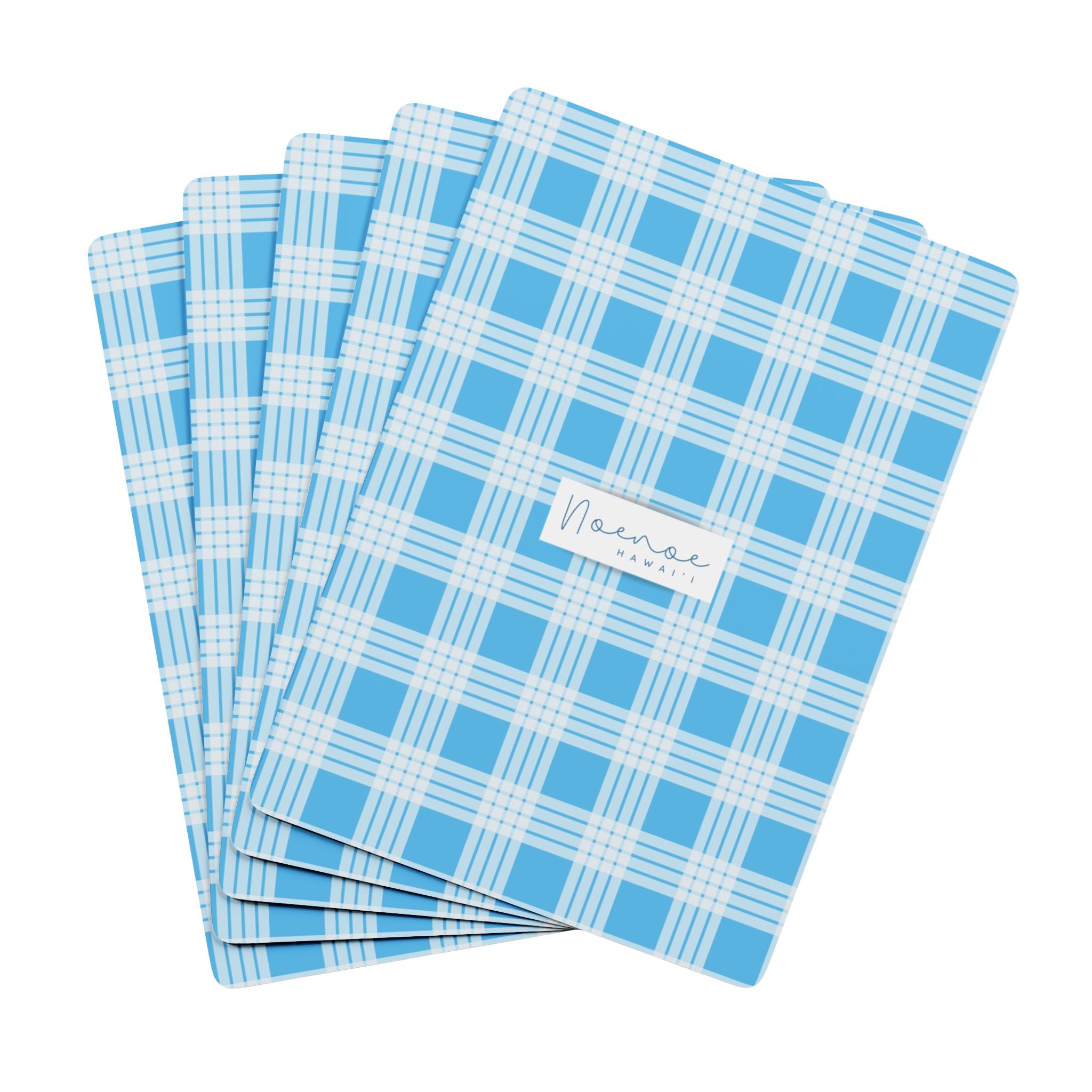 Playing Cards- Palaka- Blue – Noenoe Hawai'i